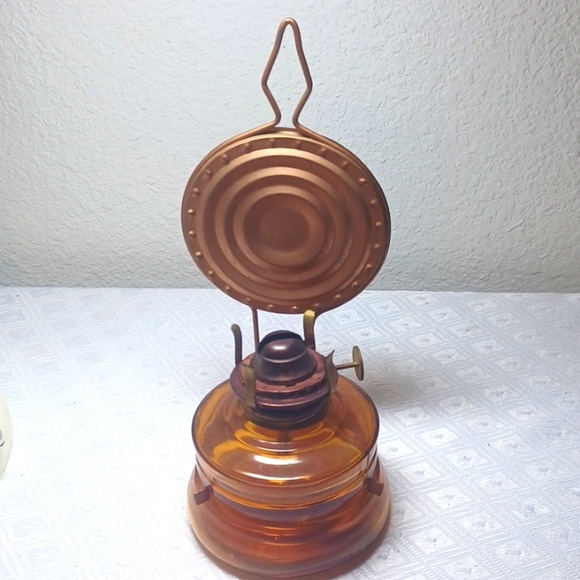 Accents | Vintage Handy Lamp Made In Japan Oil W Reflector Hanger ...